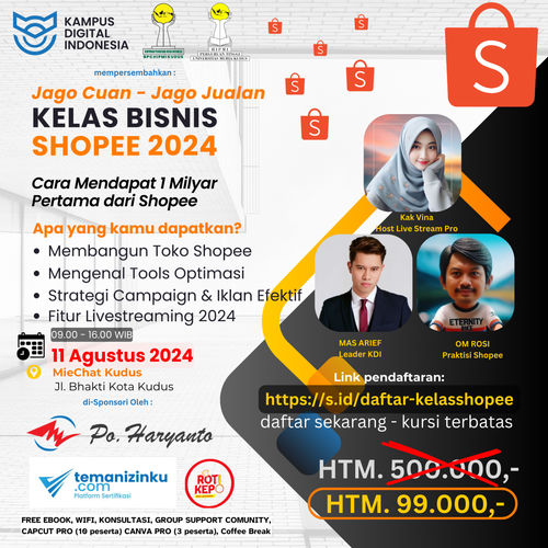 Kelas Bisnis Shopee 2024